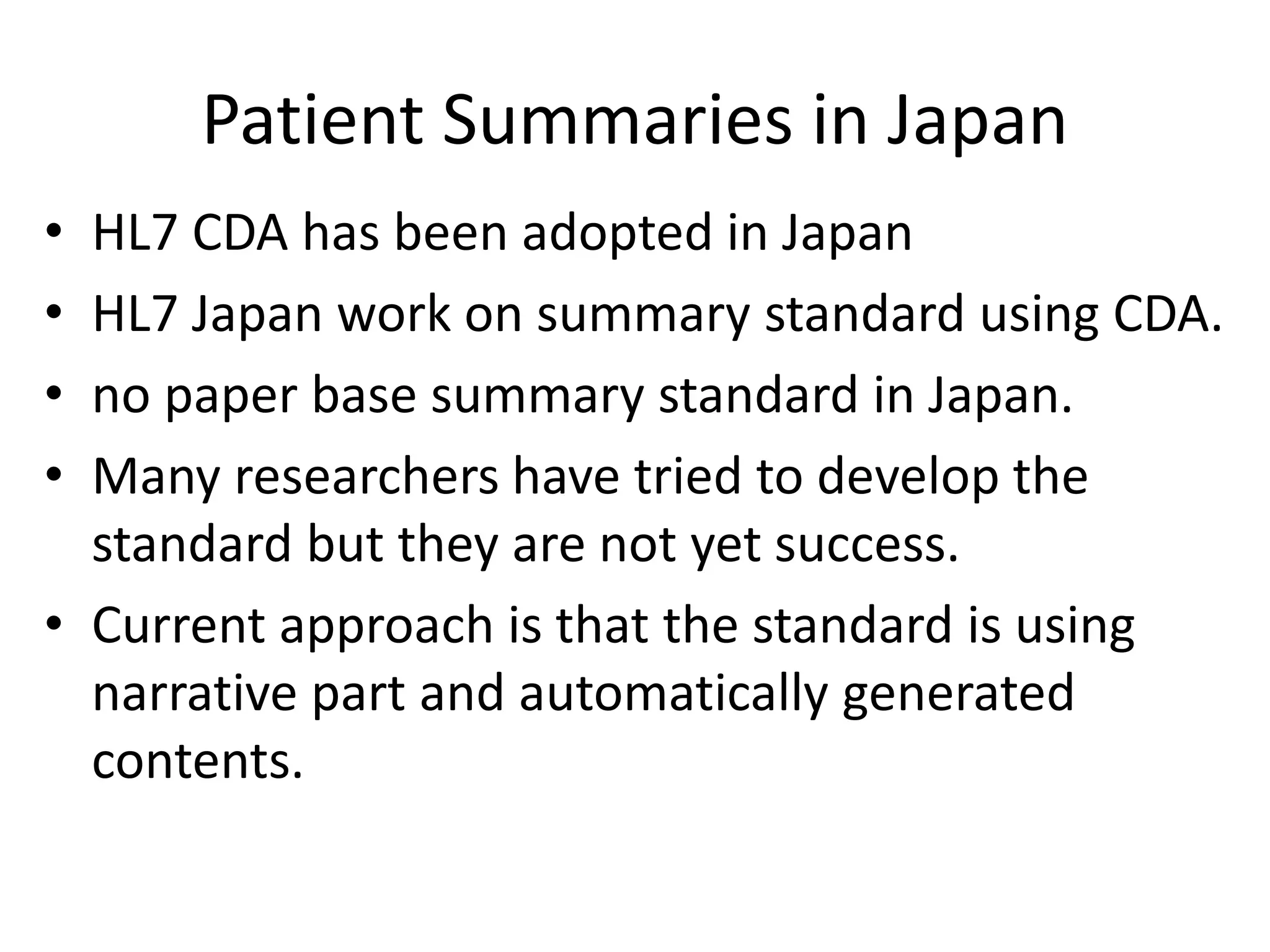 International Patient Summary Workshop | PPT