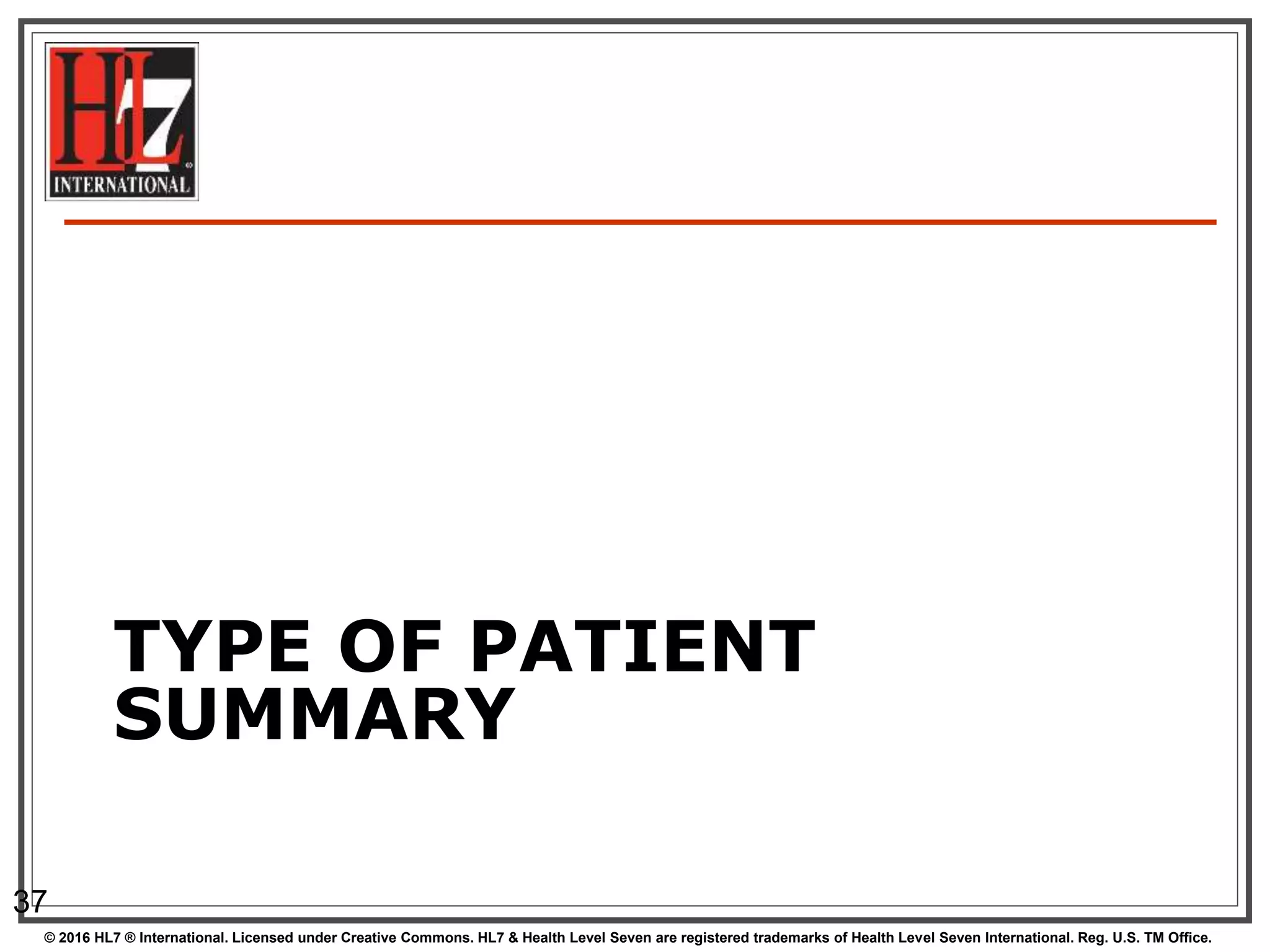 International Patient Summary Workshop | PPT
