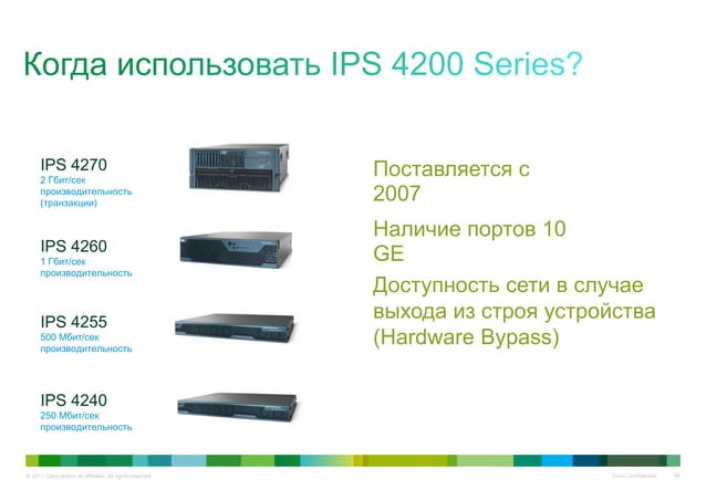 Cisco IPS 4300 | PPT