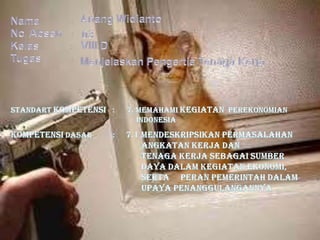 Masalah ketenaga kerjaan | PPTX