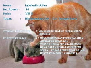 Masalah ketenaga kerjaan | PPTX