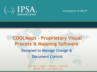IPSA Mapping Software CoolMaps® | PPT