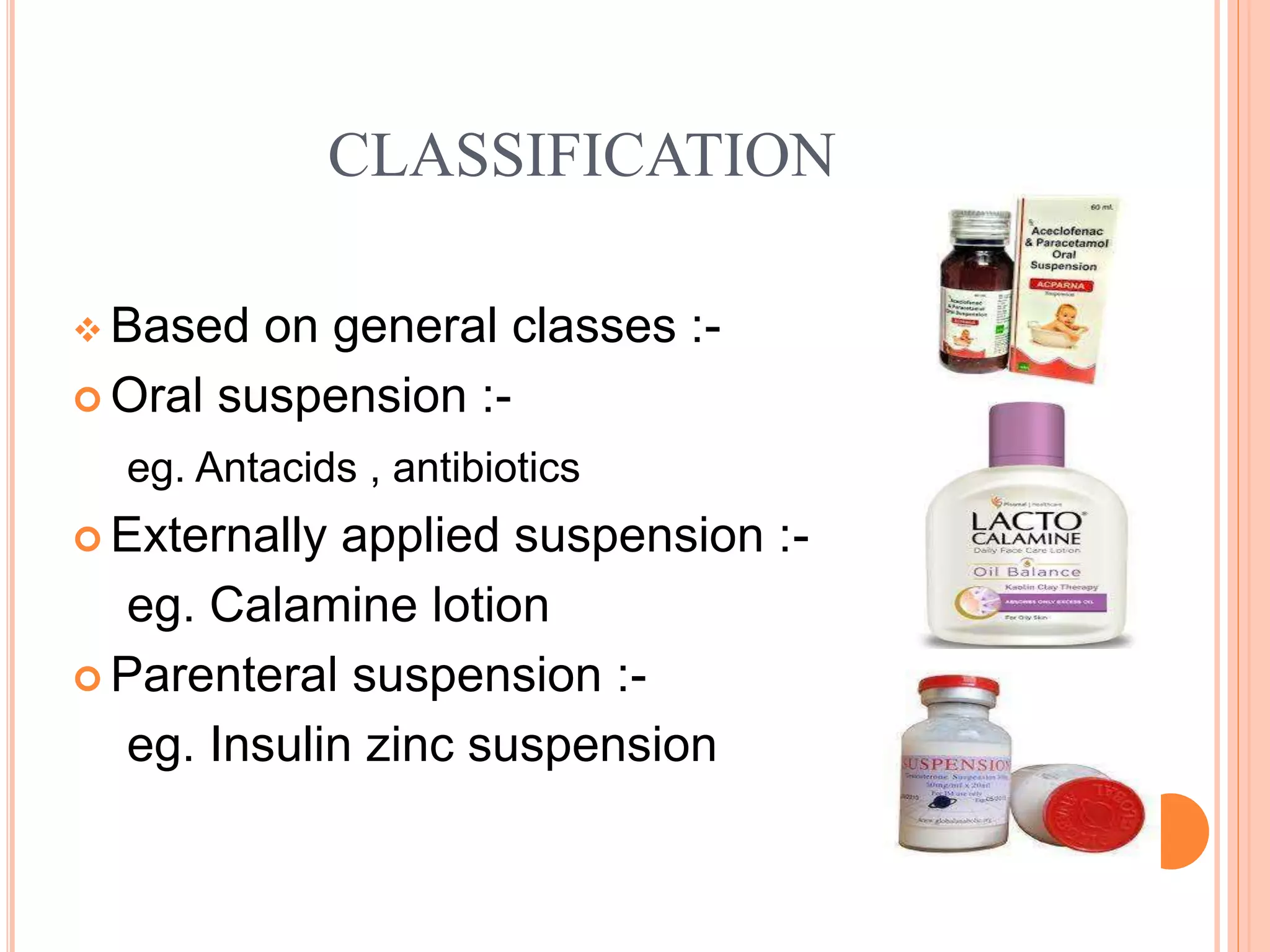 Formulation and manufacturing of suspensions | PPTX