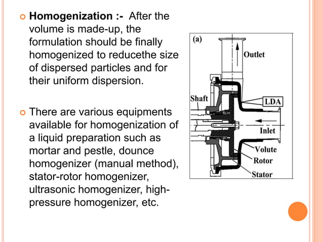 Formulation and manufacturing of suspensions | PPTX