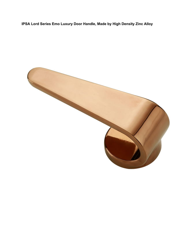 Ipsa lord series emo luxury door handle | PDF