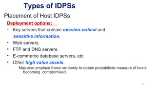 Intrusion Detection Systems and Intrusion Prevention Systems | PPT