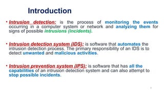 Intrusion Detection Systems and Intrusion Prevention Systems | PPT