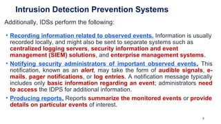 Intrusion Detection Systems and Intrusion Prevention Systems | PPT