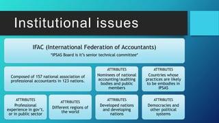 Article Summary: IPSAS: Conceptual & Institutional Issues by James L ...