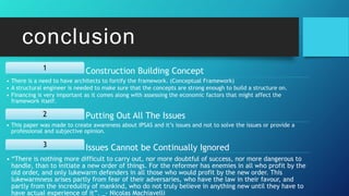 Article Summary: IPSAS: Conceptual & Institutional Issues by James L ...