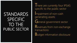 presentation on INTERNATIONAL PUBLIC-SECTOR ACCOUNTING STANDARDS (IPSAS) | PPTX