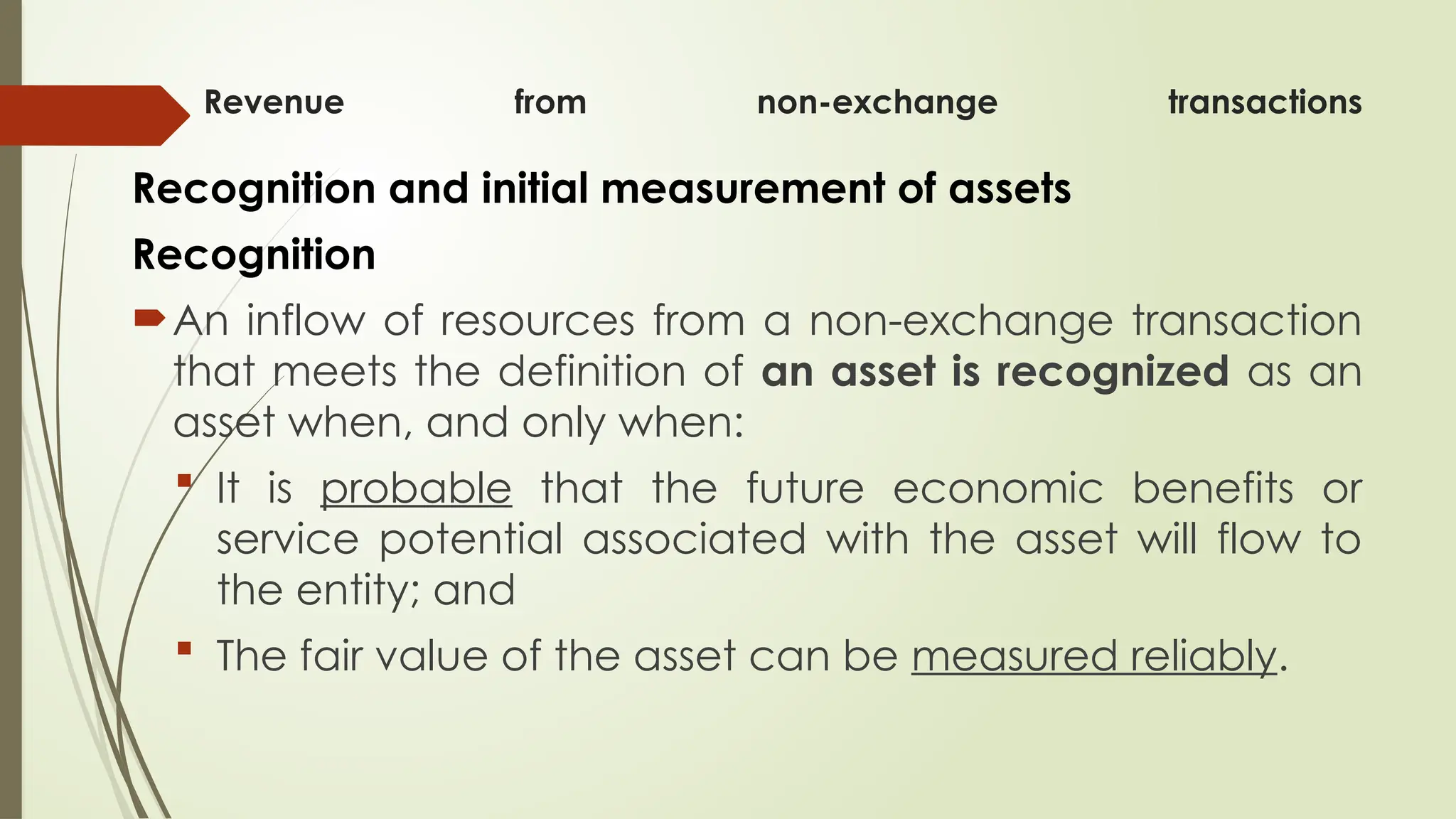 IPSAS 23 - Revenue from Non exchange transactions - IPSAS DOM.pptx
