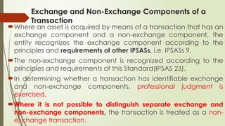 IPSAS 23 - Revenue from Non exchange transactions - IPSAS DOM.pptx