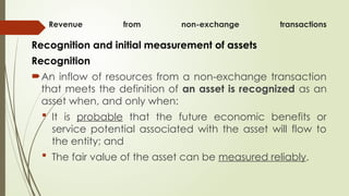 IPSAS 23 - Revenue from Non exchange transactions - IPSAS DOM.pptx