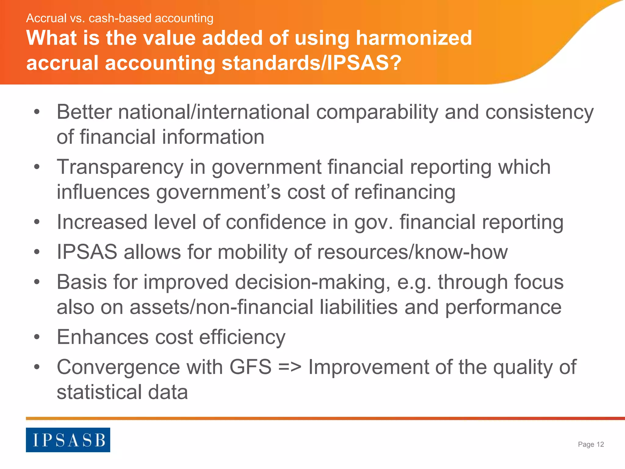 IPSAS Implementation | PPTX