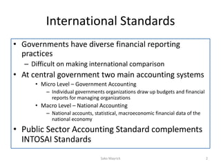 Ipsas training part i overview | PPTX