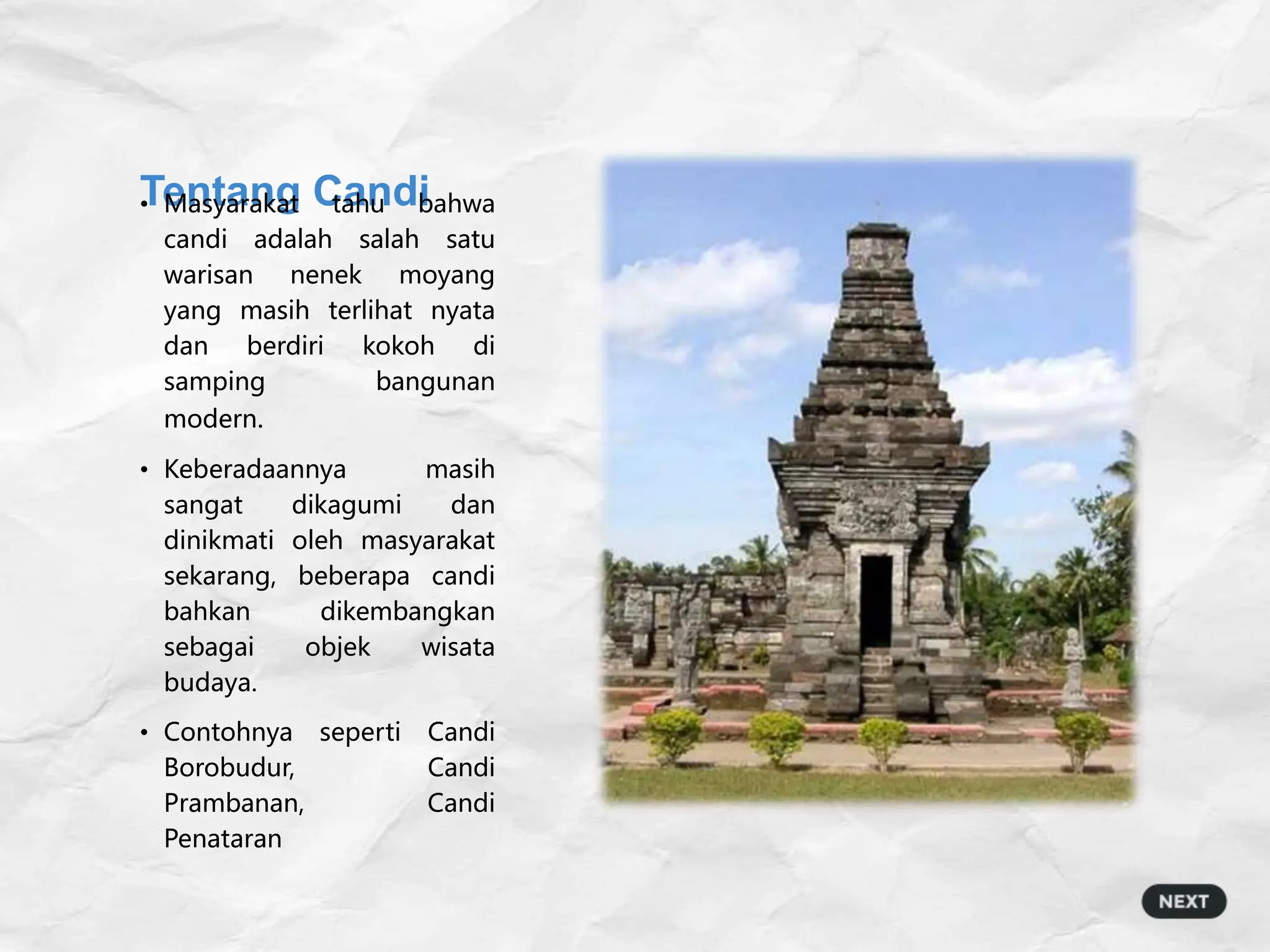 Peninggalan Kerajaan Majapahit (Candi Penataran) Blitar | PPTX