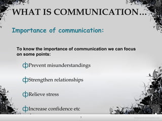 Conveying Verbal Messages | PPT
