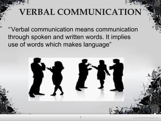 Conveying Verbal Messages | PPT