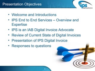 Ips digital invoice iab 12 5 ve | PPT