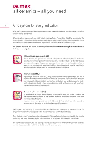 Ips+e max+clinical+guide | PDF
