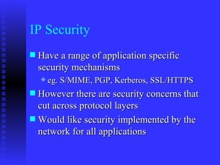 Ipsec | PPT