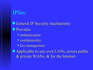 Ipsec | PPT