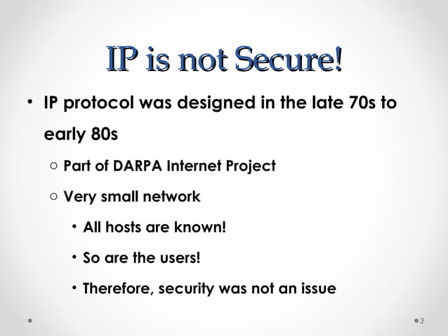 Ipsec | PPT
