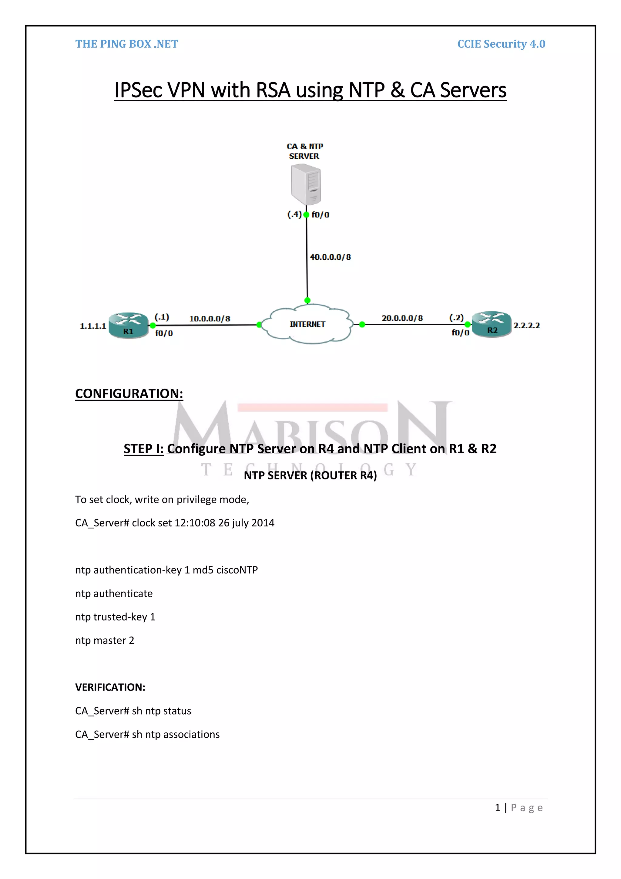 IPSec VPN | PDF | Internet | Computing