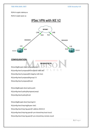 IPSec VPN | PDF | Internet | Computing