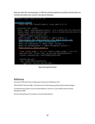 IPsec vpn topology over GRE tunnels | PDF