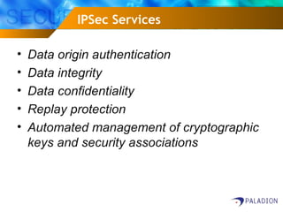 Ipsec vpn v0.1 | PPT | Internet | Computing