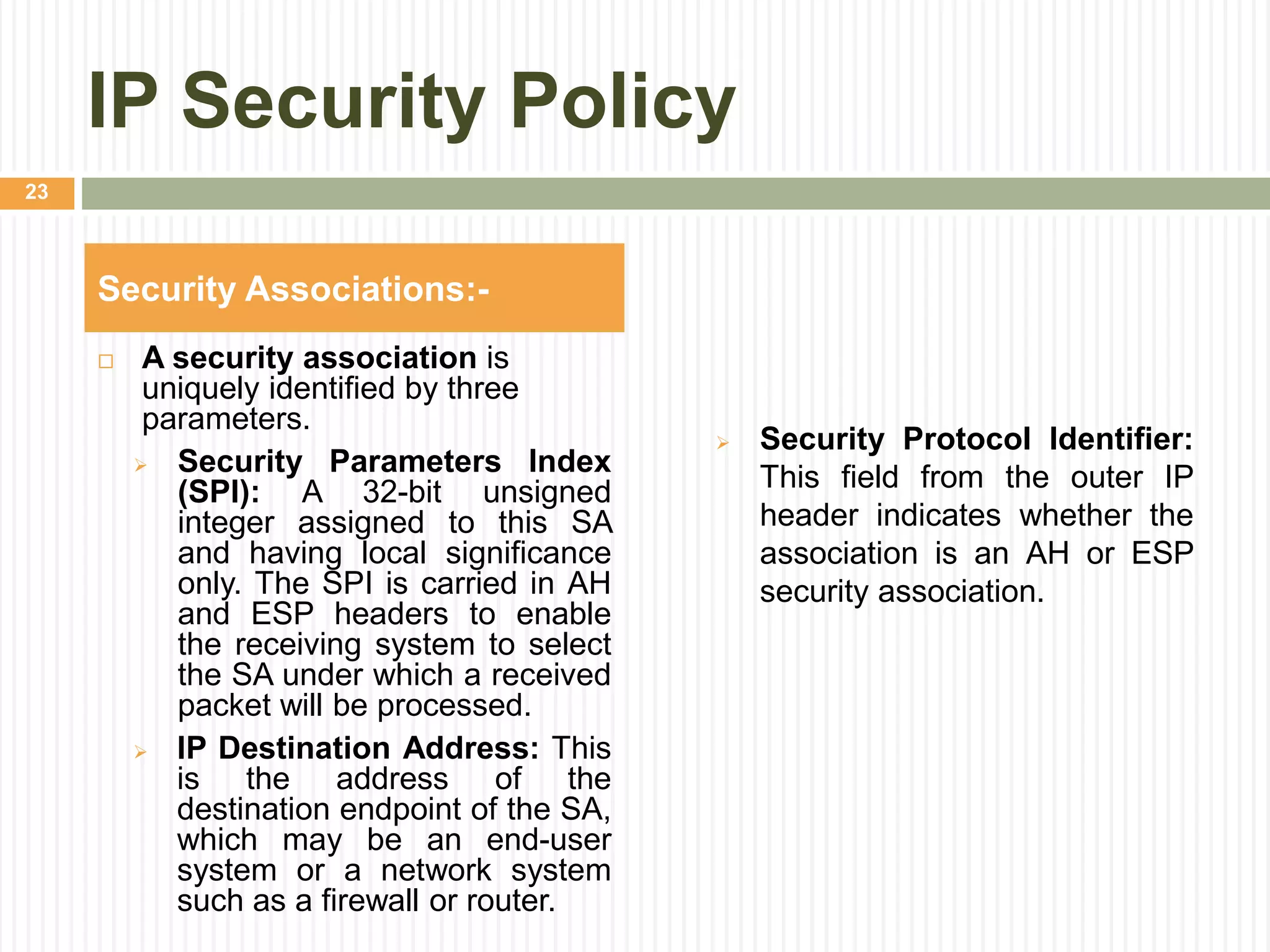 IPSec and VPN | PPTX