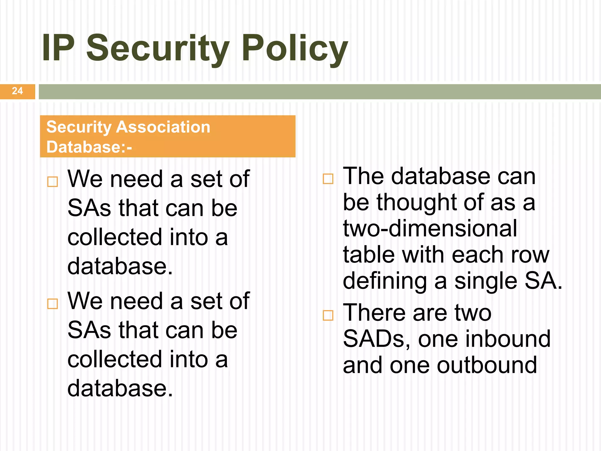 IPSec and VPN | PPTX