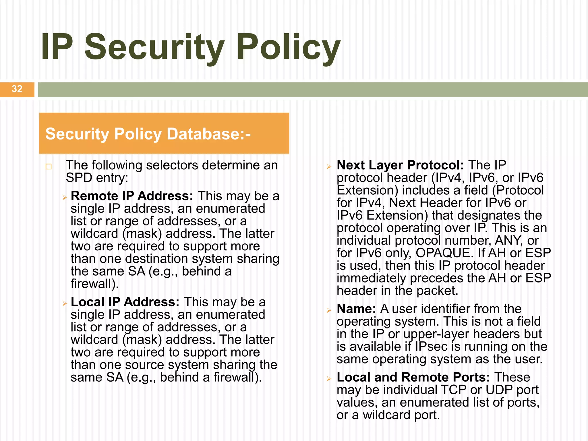 IPSec and VPN | PPTX
