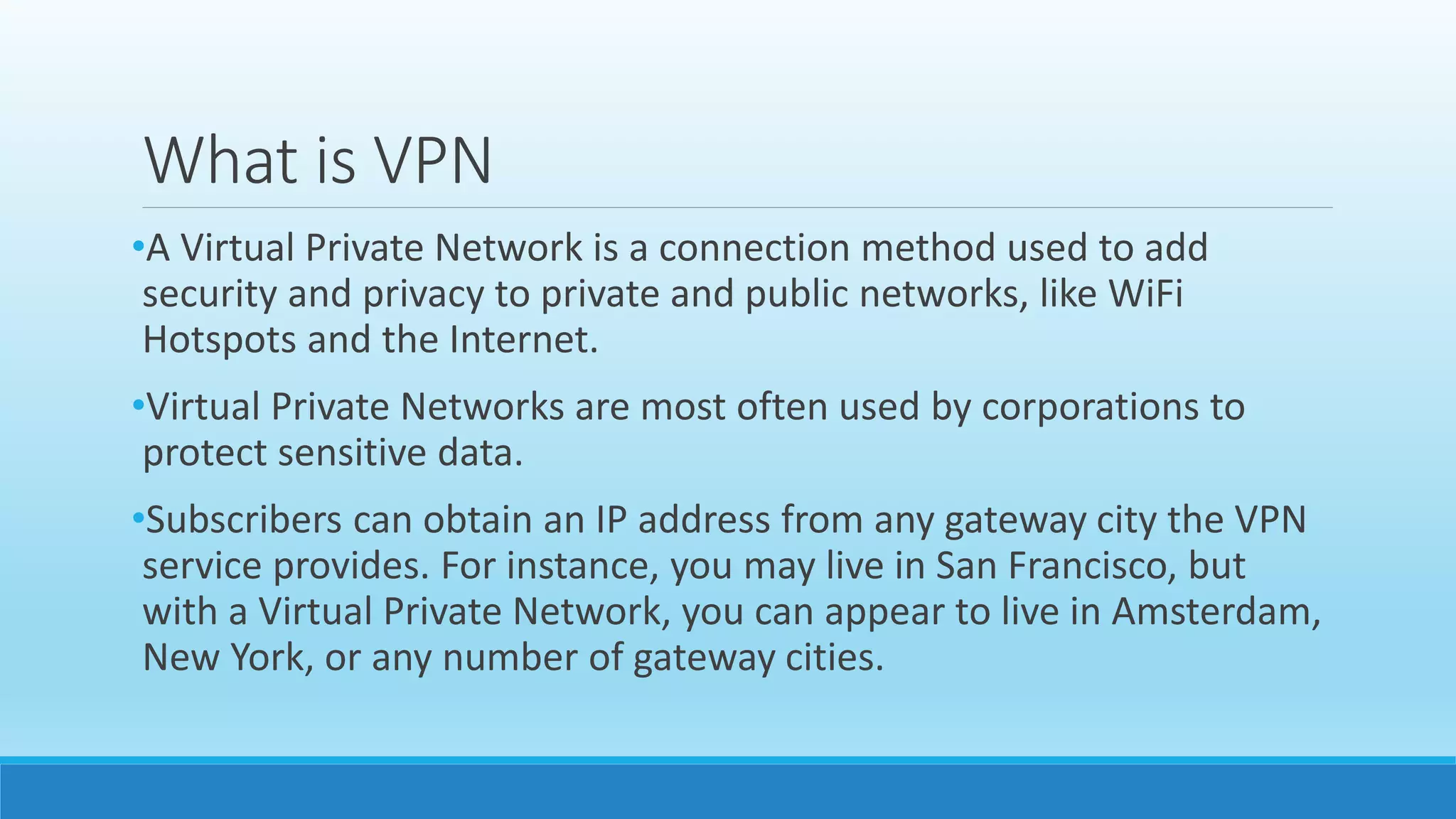 IP security and VPN presentation | PDF