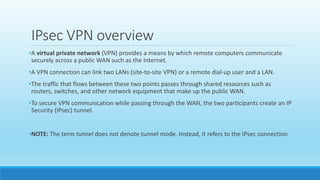 IP security and VPN presentation | PDF | Internet Safety | Parenting
