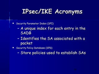 IP Sec by Amin Pathan | PPT