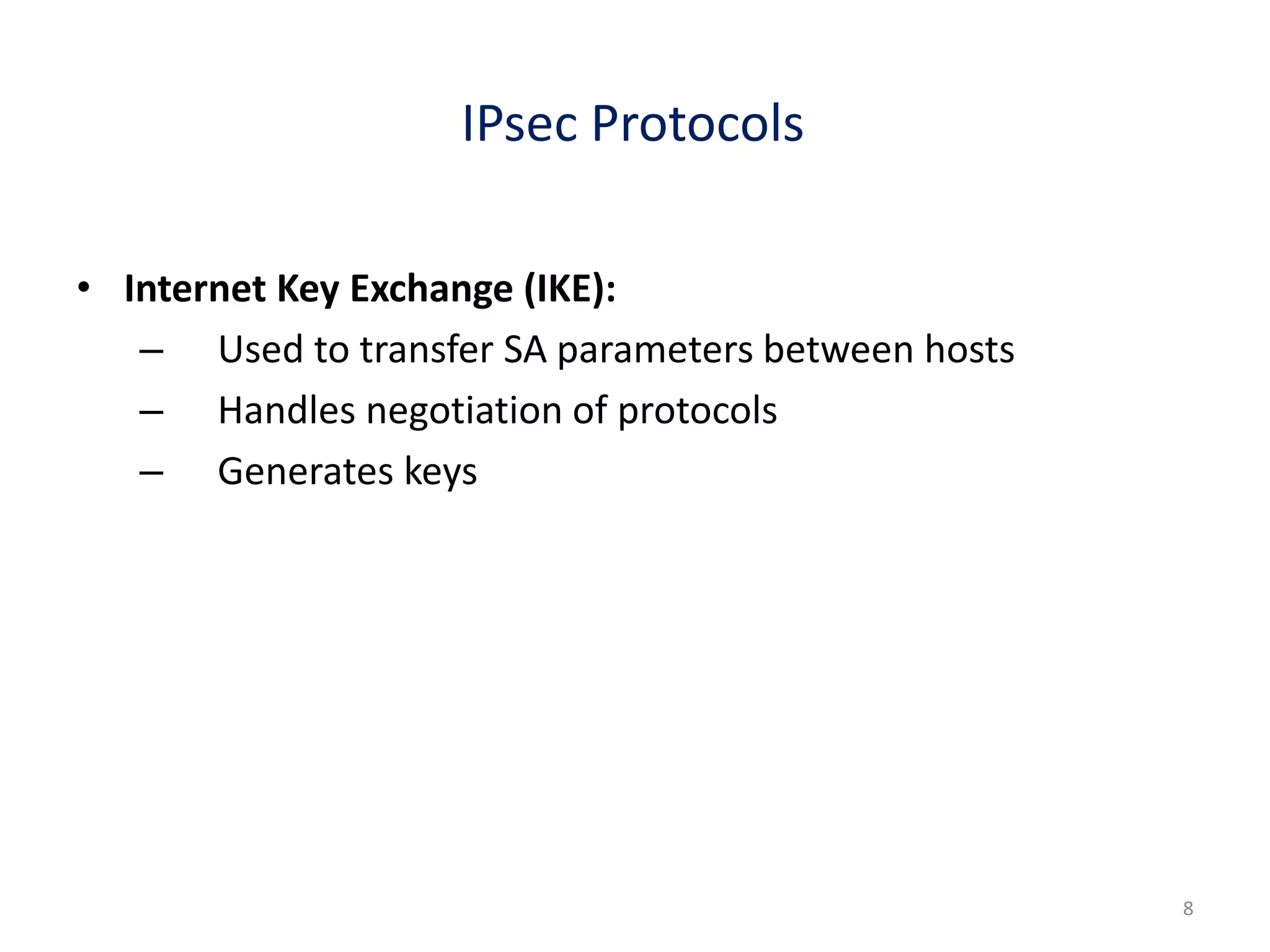 IPsec for IMS | PDF