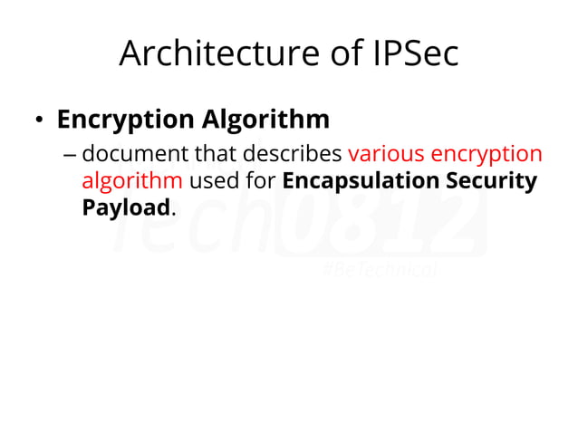 IPSec (Internet Protocol Security) - PART 1 | PDF | Information and Network Security | Computing