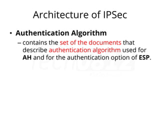 IPSec (Internet Protocol Security) - PART 1 | PDF