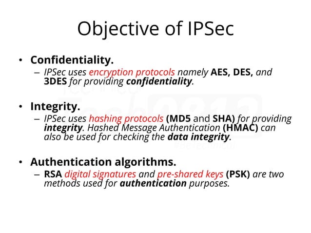 Ipsec Internet Protocol Security Part 1 Pdf Information And Network Security Computing