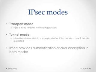 Ip security | PPT