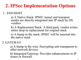 IP Security Part 2 | PPT