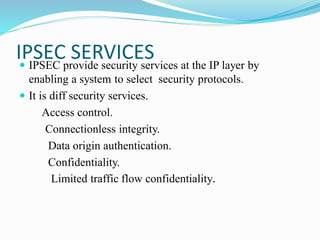 Ip securtiy N.Prameela M .sc.,computer science bon secours college for ...