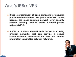 IPsec vpn | PPT