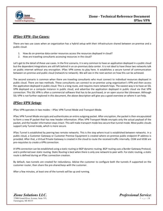 Create and Understand IPSec VPN | PDF