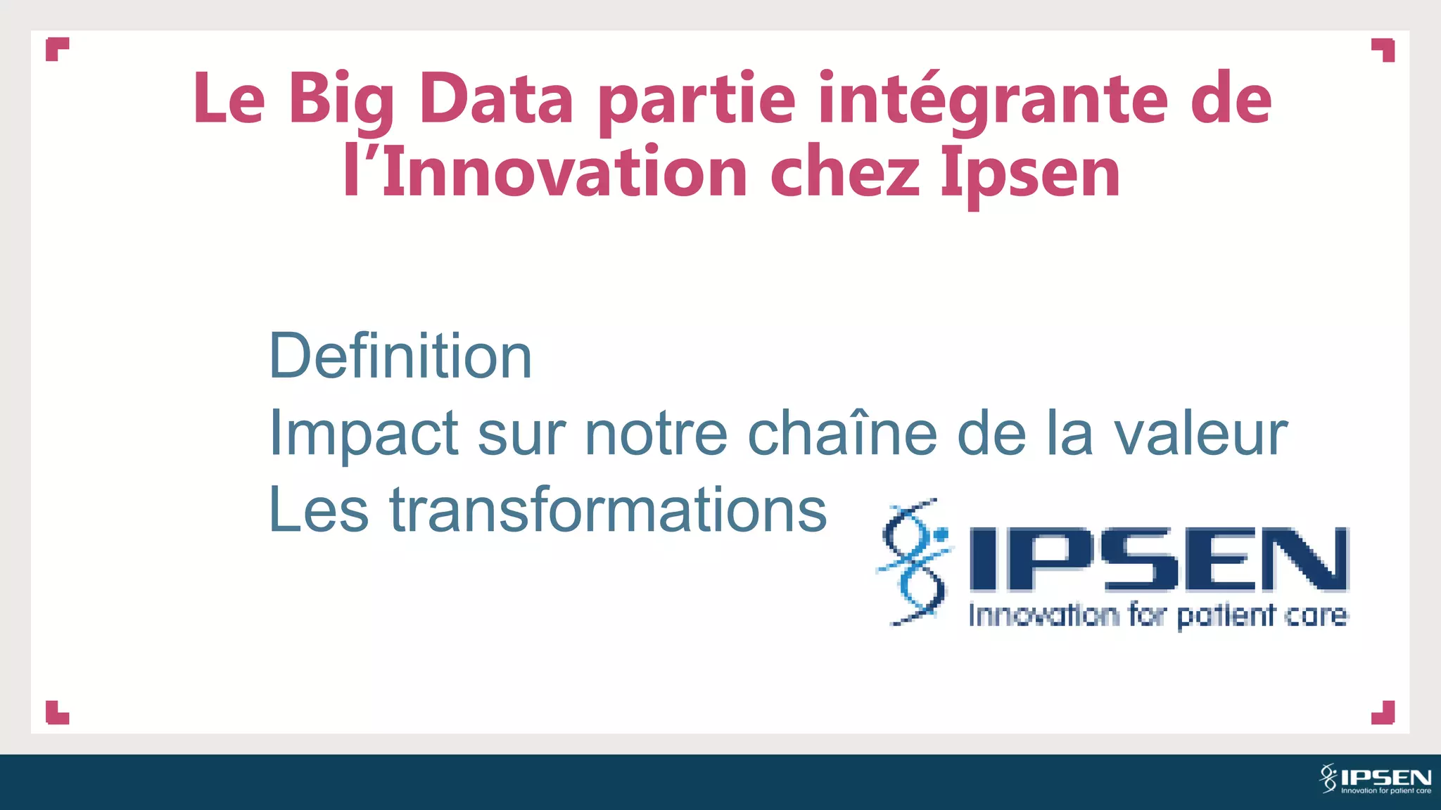 Ipsen Big Data | PDF