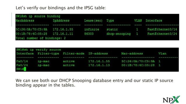 IP Source Guard | PPT