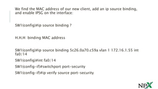 IP Source Guard | PPT